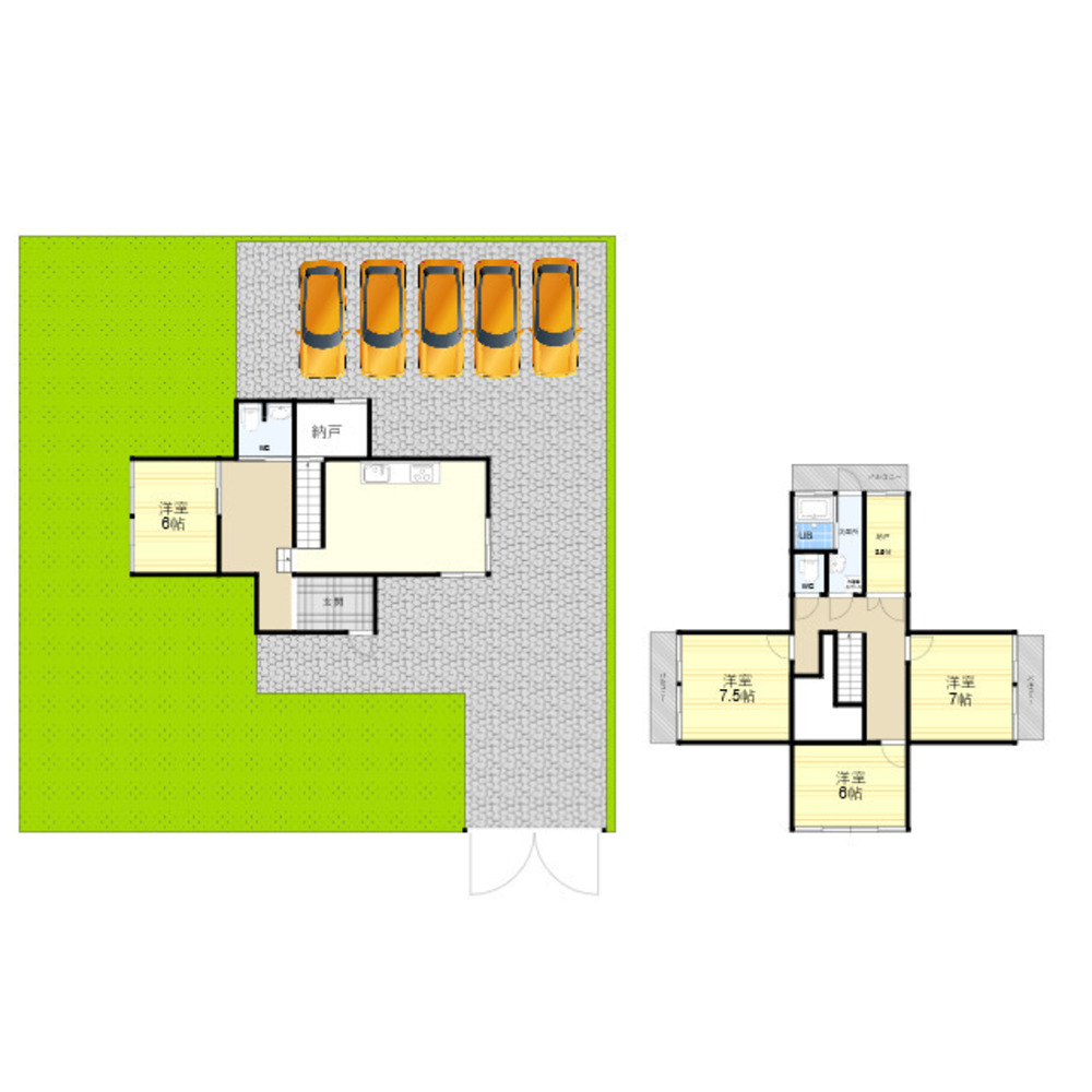 仁川百合野町貸家 兵庫県西宮市仁川百合野町 (25万円／4SLDK (洋室6 洋室6 洋室7 洋室7.5)／166.5㎡)｜賃貸物件(賃貸マンション・アパート・一戸建て)の住宅情報・お部屋探し ...