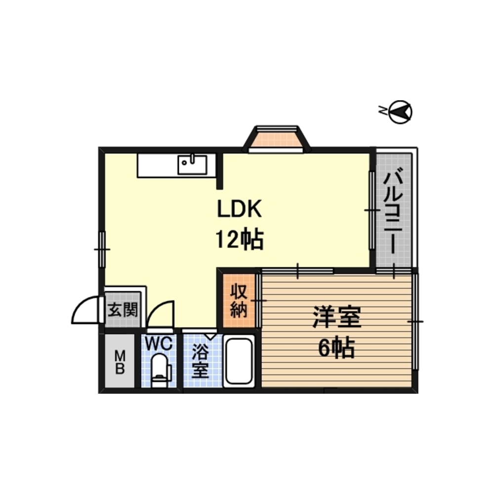 ピア土江パート2 大阪府大阪市淀川区木川東4丁目 (6.2万円／1LDK (洋室6 LDK12)／35.37㎡)｜賃貸物件(賃貸マンション・アパート・一戸建て)の住宅情報・お部屋探しなら ...