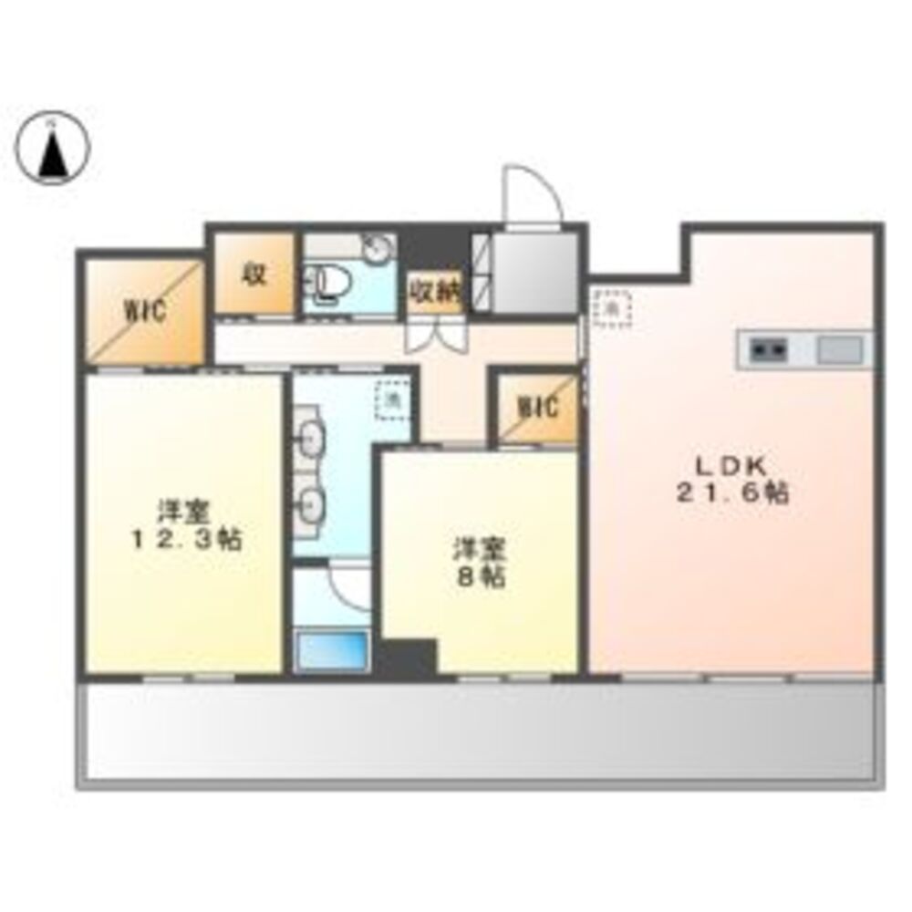 栄タワーヒルズ 愛知県名古屋市中区栄3丁目 (54.5万円／2LDK (洋室8 洋室12.3 LDK21.6)／107.94㎡)｜賃貸物件(賃貸マンション・アパート・一戸建て)の住宅情報・お ...
