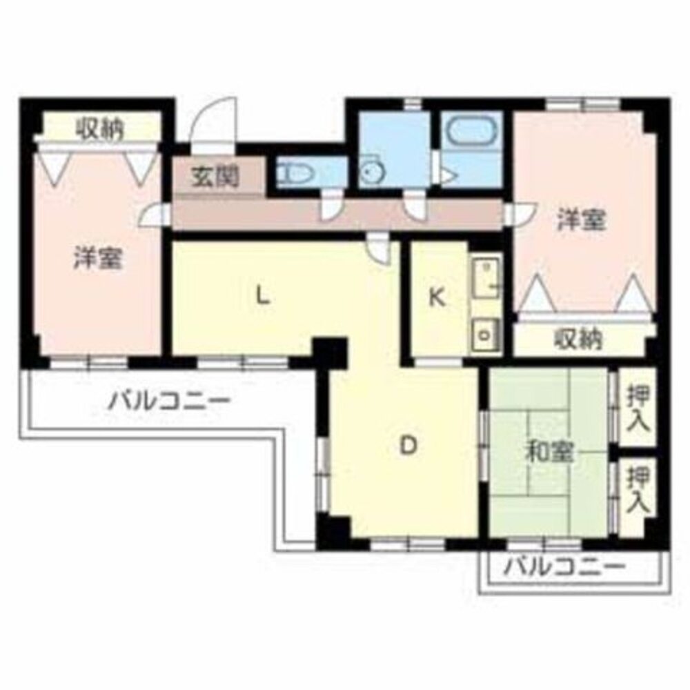 大阪モノレール線 山田駅 地上6階建て 築32年 大阪府吹田市藤白台1丁目 (10.7万円／3LDK／90.63㎡)｜賃貸物件(賃貸マンション・アパート・一戸建て)の住宅情報・お部屋探しなら ...