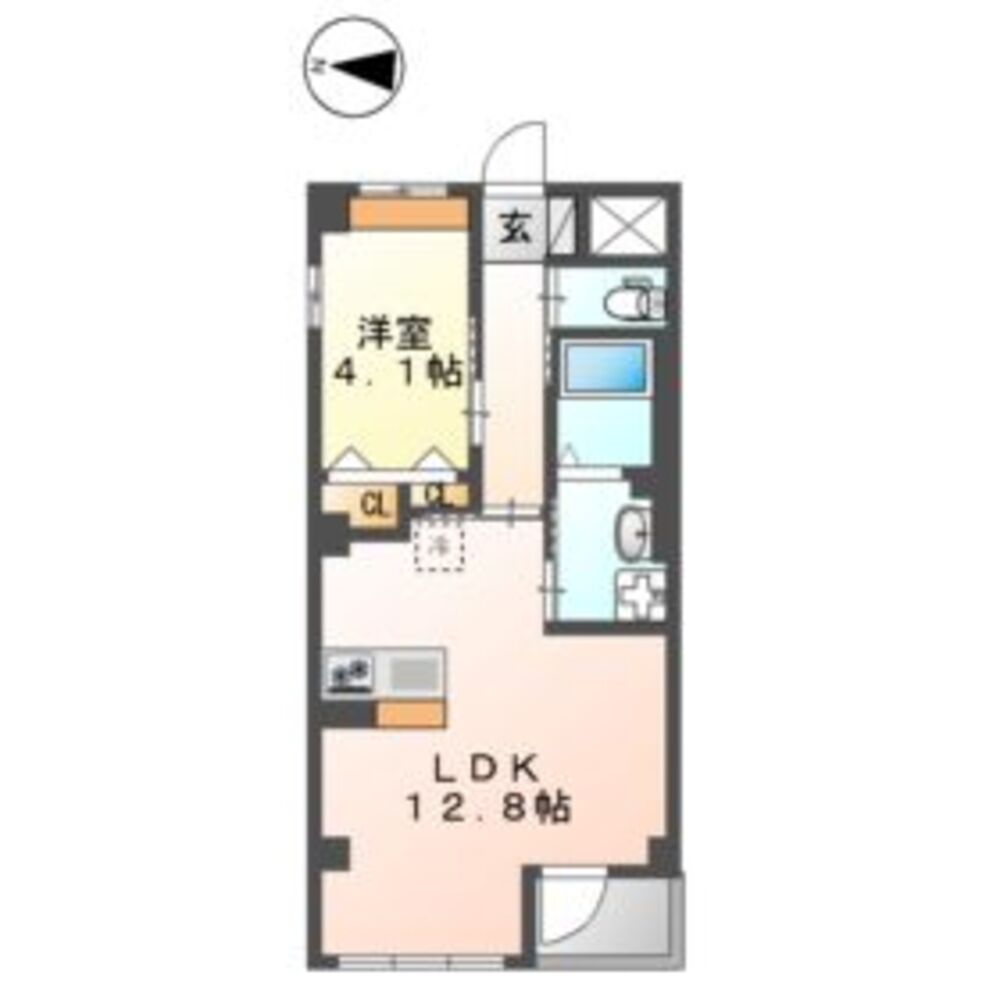 カルティベイト 埼玉県川越市仙波町2丁目 (7.7万円／1LDK (洋室4.1 LDK12.8)／41.81㎡)｜賃貸物件(賃貸マンション・アパート・一戸建て)の住宅情報・お部屋探しなら ...