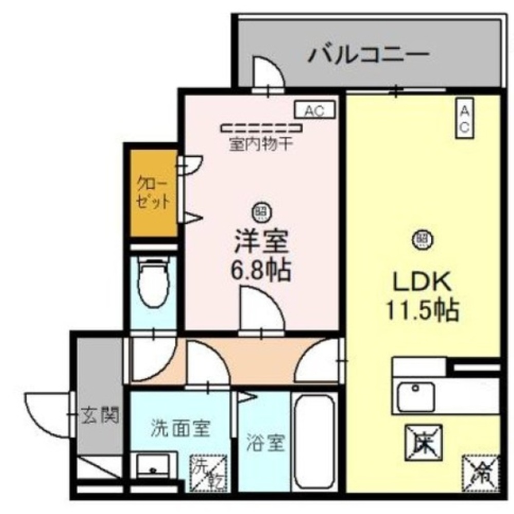 アルコイリス上筒井 兵庫県神戸市中央区上筒井通7丁目 (12.3万円／1LDK (洋室6.8 LDK11.5)／45.55㎡)｜賃貸物件(賃貸マンション・アパート・一戸建て)の住宅情報・お ...