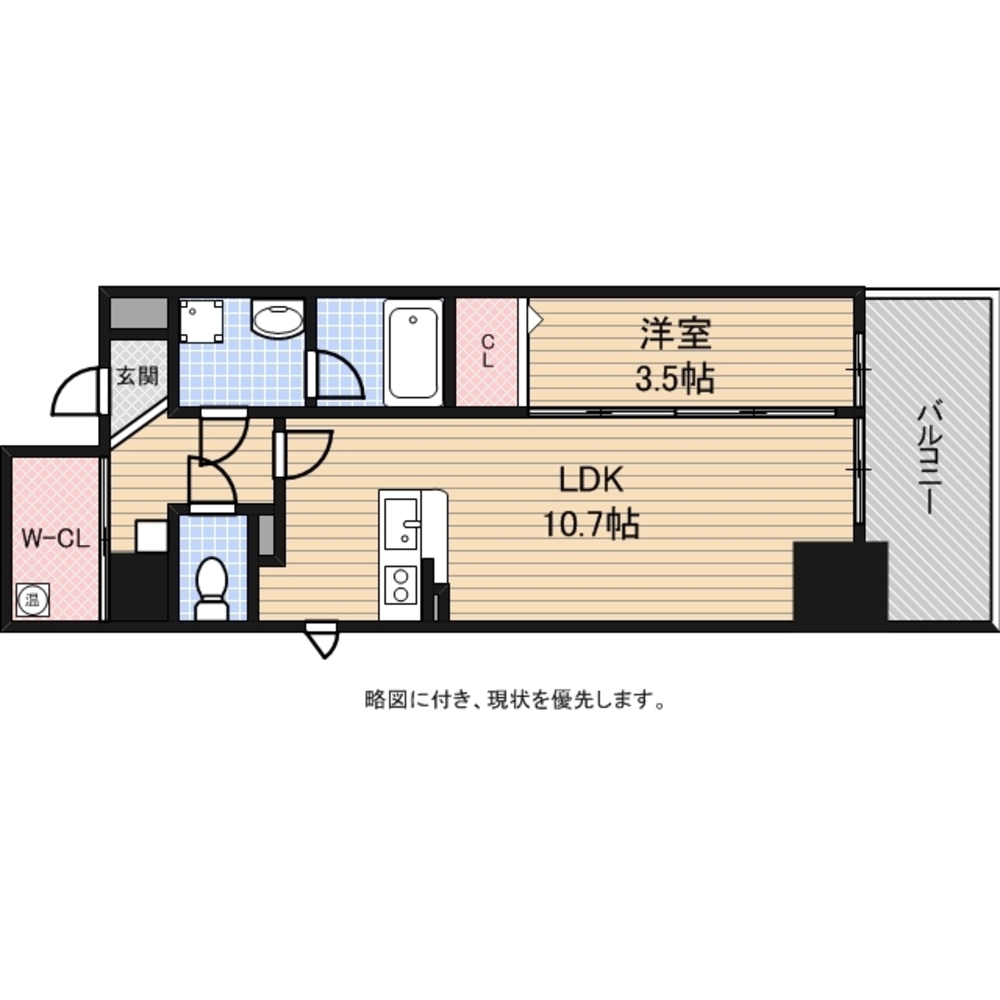 OsakaMetro堺筋線 長堀橋駅 地上9階建て 築17年 大阪府大阪市中央区東心斎橋1丁目 (12万円／1LDK (洋室3.6 LDK12.3)／37.37㎡)｜賃貸物件(賃貸マンション ...