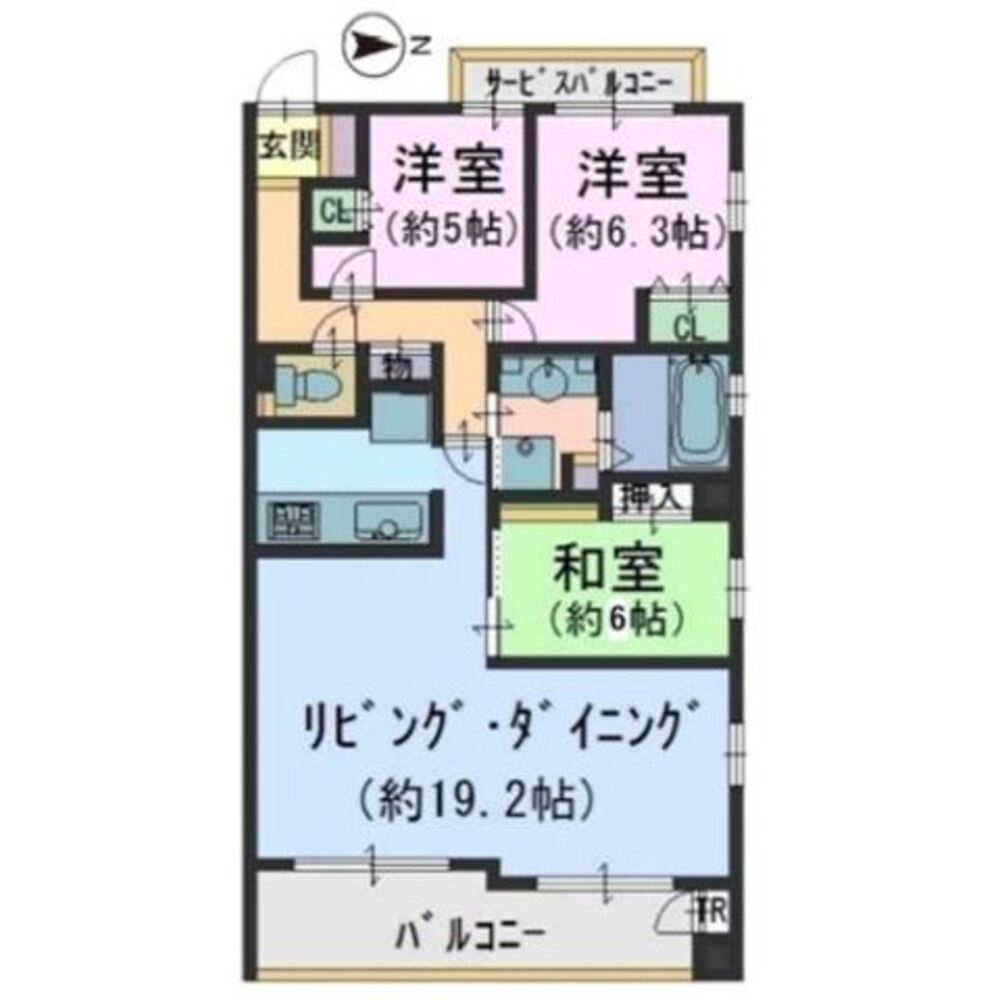 パデシオン六角堀川東 京都府京都市中京区橋浦町 (21万円／3LDK (洋室6 洋室6.1 LDK14.7)／59.86㎡)｜賃貸物件(賃貸マンション・アパート・一戸建て)の住宅情報・お ...