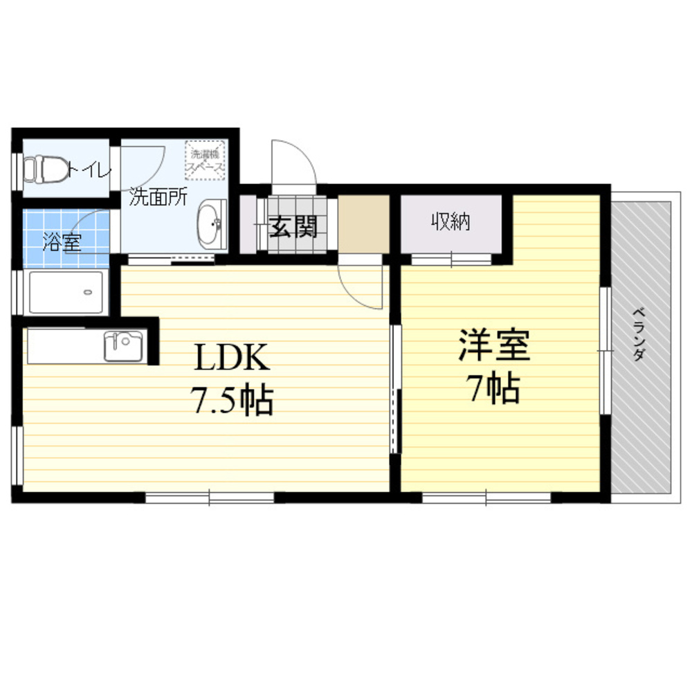 ミオ香櫨園駅前 兵庫県西宮市市庭町 (6.9万円／1LDK (洋室7 LDK9)／36.02㎡)｜賃貸物件(賃貸マンション・アパート・一戸建て)の住宅情報・お部屋探しならYahoo!不動産