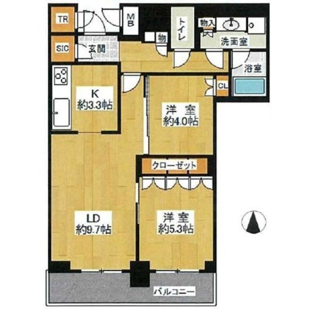 ブランズタワー梅田NORTH 大阪府大阪市北区豊崎3丁目 (22.9万円／2LDK (洋室4 洋室5.3 LDK13)／57.74㎡)｜賃貸物件(賃貸マンション・アパート・一戸建て)の住宅情報 ...