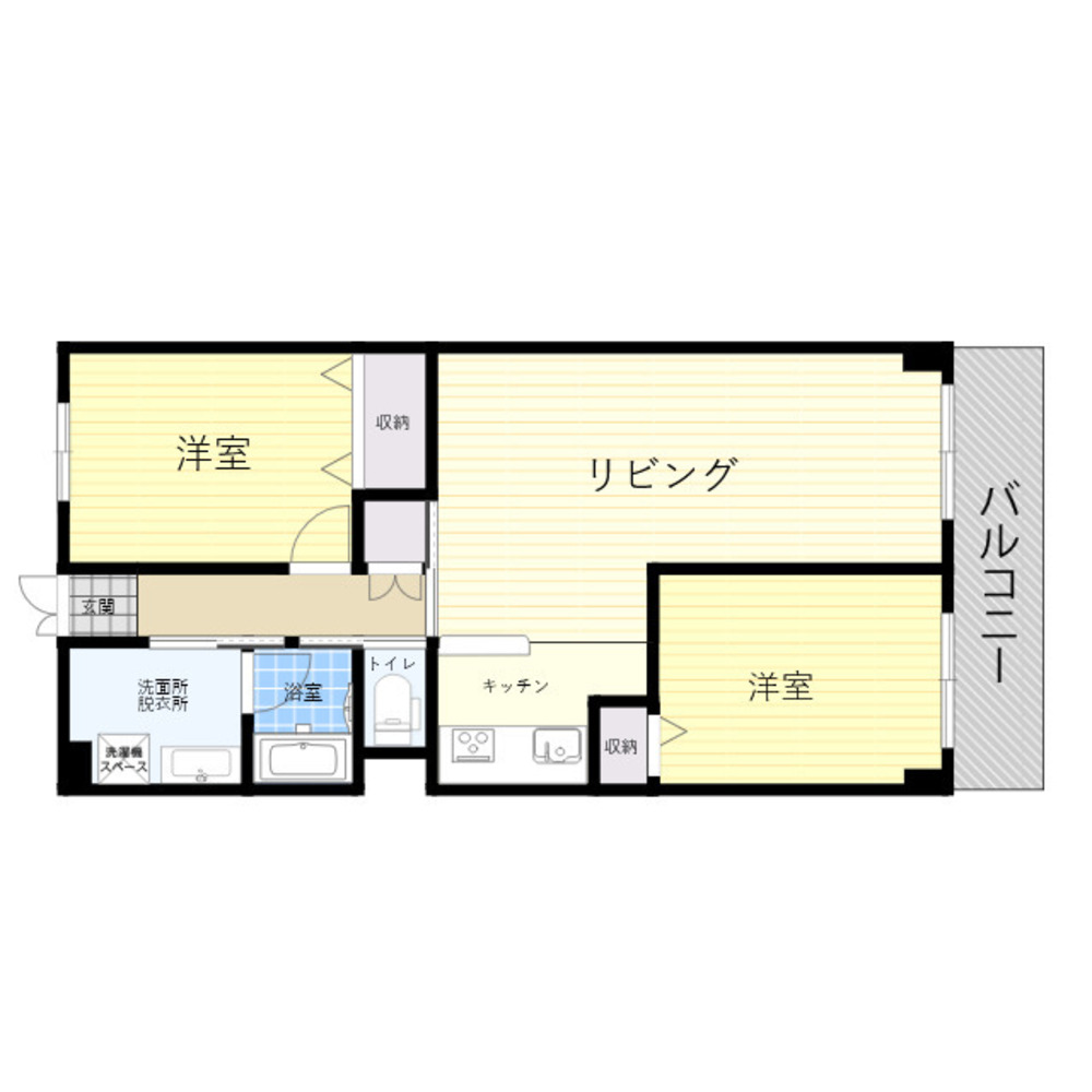 長居スカイハイツ 大阪府大阪市東住吉区公園南矢田1丁目 (11万円／2LDK／61.6㎡)｜賃貸物件(賃貸マンション・アパート・一戸建て)の住宅情報・お部屋探しならYahoo!不動産