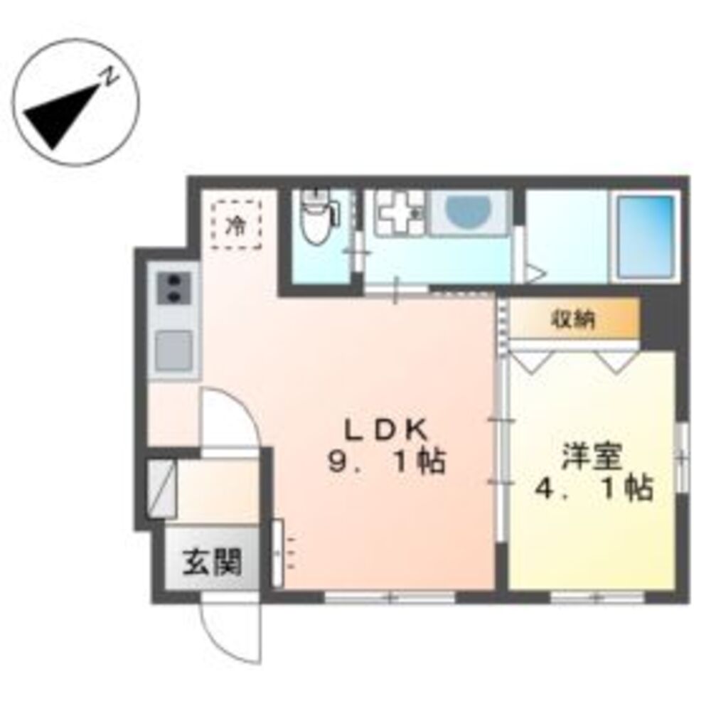 (仮称)寒川町岡田 アパート新築工事 神奈川県高座郡寒川町岡田8丁目 (6.72万円／1LDK (洋室4.1 LDK9.1)／33.14㎡)｜賃貸物件(賃貸マンション・アパート・一戸建て)の ...