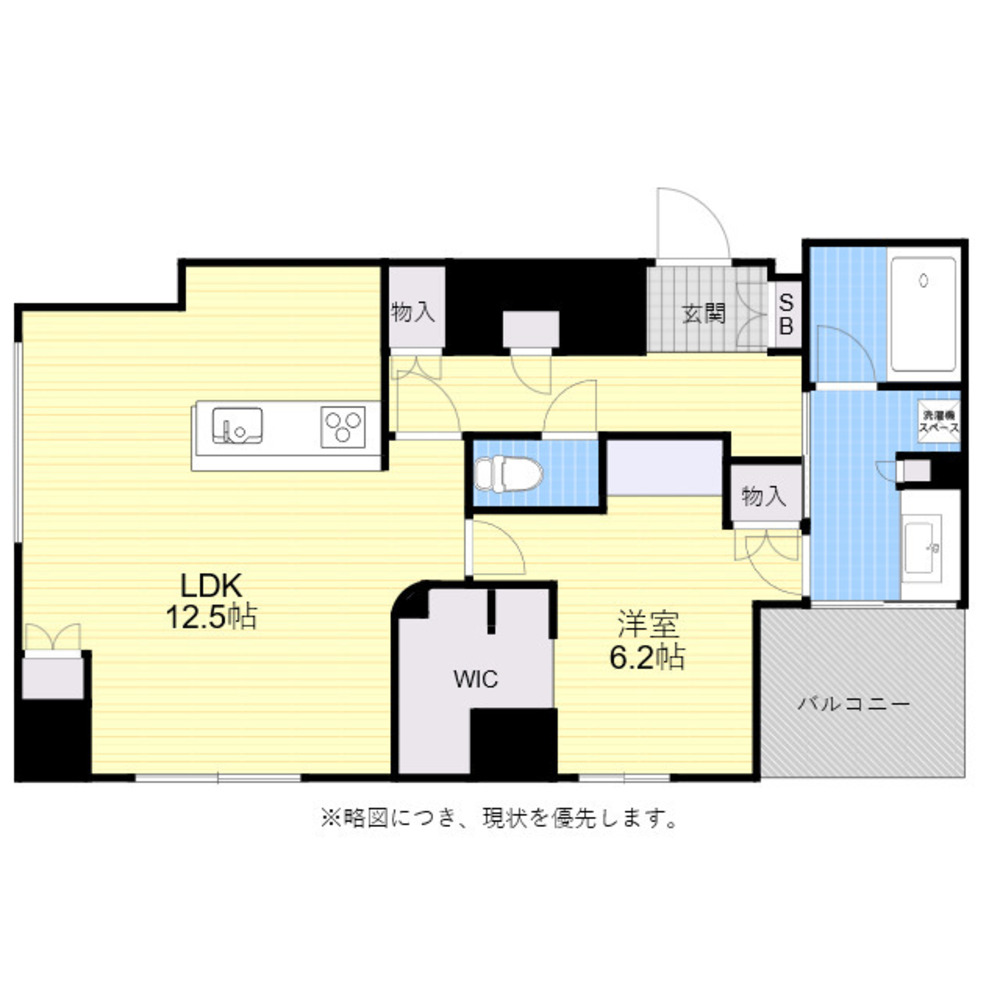 CLUB NEXUS 大濠西 福岡県福岡市中央区今川1丁目 (22.7万円／1LDK (洋室6.2 LDK15.6)／60.55㎡)｜賃貸物件(賃貸マンション・アパート・一戸建て)の住宅情報 ...