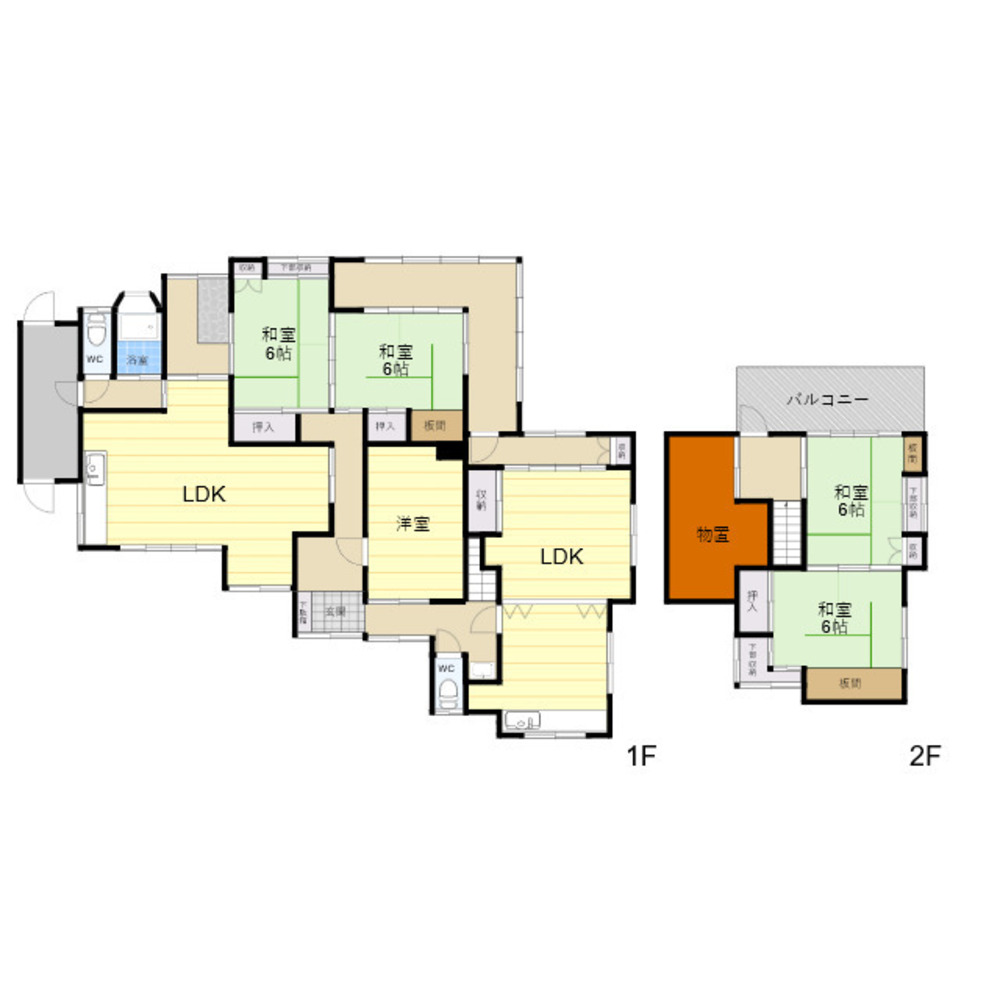 近鉄奈良線 石切駅 地上2階建て 築47年 大阪府東大阪市上石切町2丁目 (12.5万円／6LDK／165㎡)｜賃貸物件(賃貸マンション・アパート・一戸建て)の住宅情報・お部屋探しなら ...