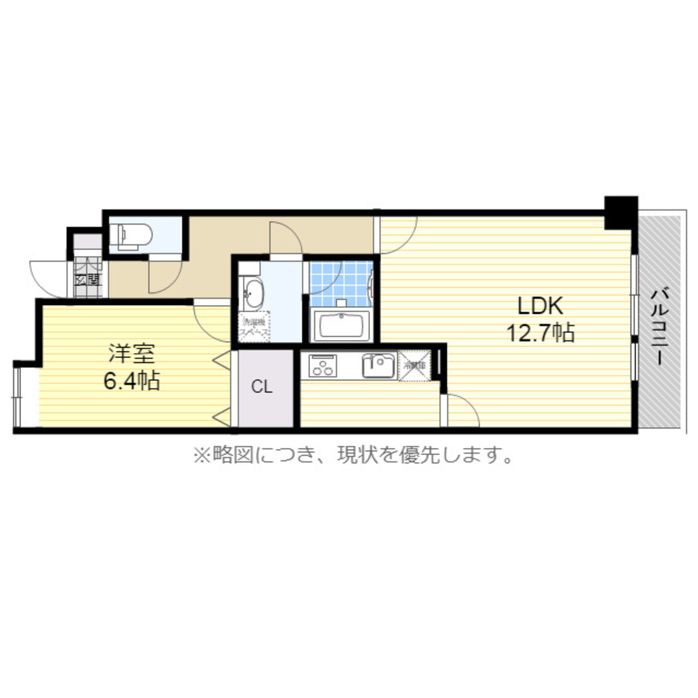 ケイジェイレジデンス覚王山 愛知県名古屋市千種区西山元町2丁目 (9.7万円／1LDK (洋室6.4 LD12.7)／55.62㎡)｜賃貸物件(賃貸マンション・アパート・一戸建て)の住宅情報 ...