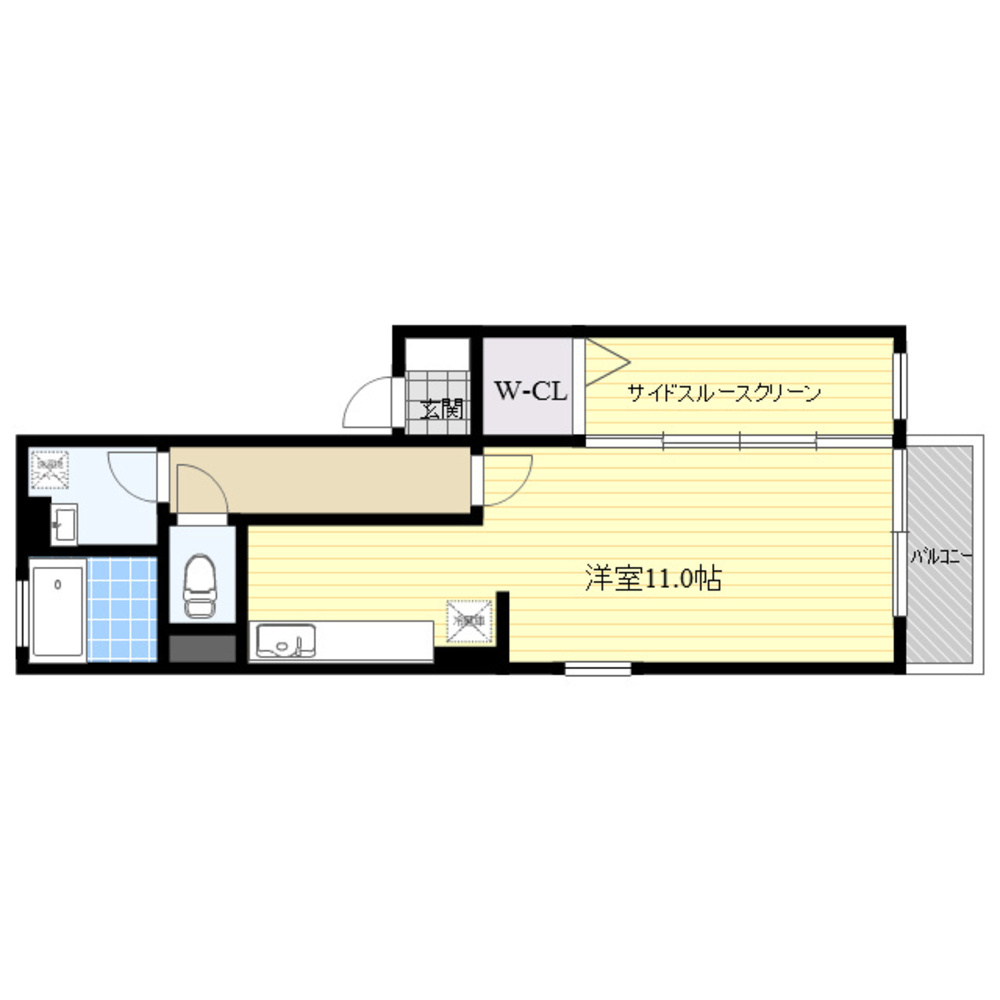 ストーク小野原A棟 大阪府箕面市小野原東1丁目 (6.4万円／1LDK (洋室11)／32.65㎡)｜賃貸物件(賃貸マンション・アパート・一戸建て)の住宅情報・お部屋探しならYahoo!不動産