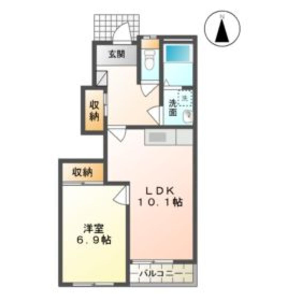 mont bell(マウントベル) 山形県南陽市郡山 (5.2万円／1LDK (洋室6.9 LDK10.1)／44.27㎡)｜賃貸物件(賃貸マンション・アパート・一戸建て)の住宅情報・お ...