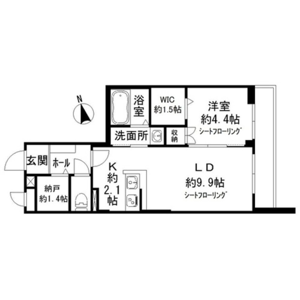 chocolat 東京都小金井市本町2丁目 (14.1万円／2LDK／43.85㎡)｜賃貸物件(賃貸マンション・アパート・一戸建て)の住宅情報・お部屋探しならYahoo!不動産