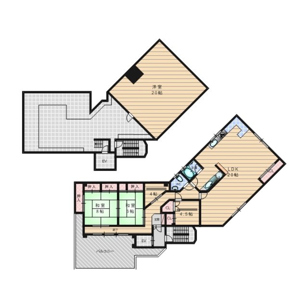 クロス京都南 京都府京都市南区東九条中御霊町 (35万円／3SLDK／124.9㎡)｜賃貸物件(賃貸マンション・アパート・一戸建て)の住宅情報・お部屋探しならYahoo!不動産