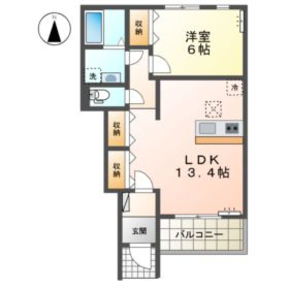 カーサ・アリエッターレ 静岡県伊豆市柏久保 (5.6万円／1LDK (洋室6 LDK13.4)／48.79㎡)｜賃貸物件(賃貸マンション・アパート・一戸建て)の住宅情報・お部屋探しなら ...