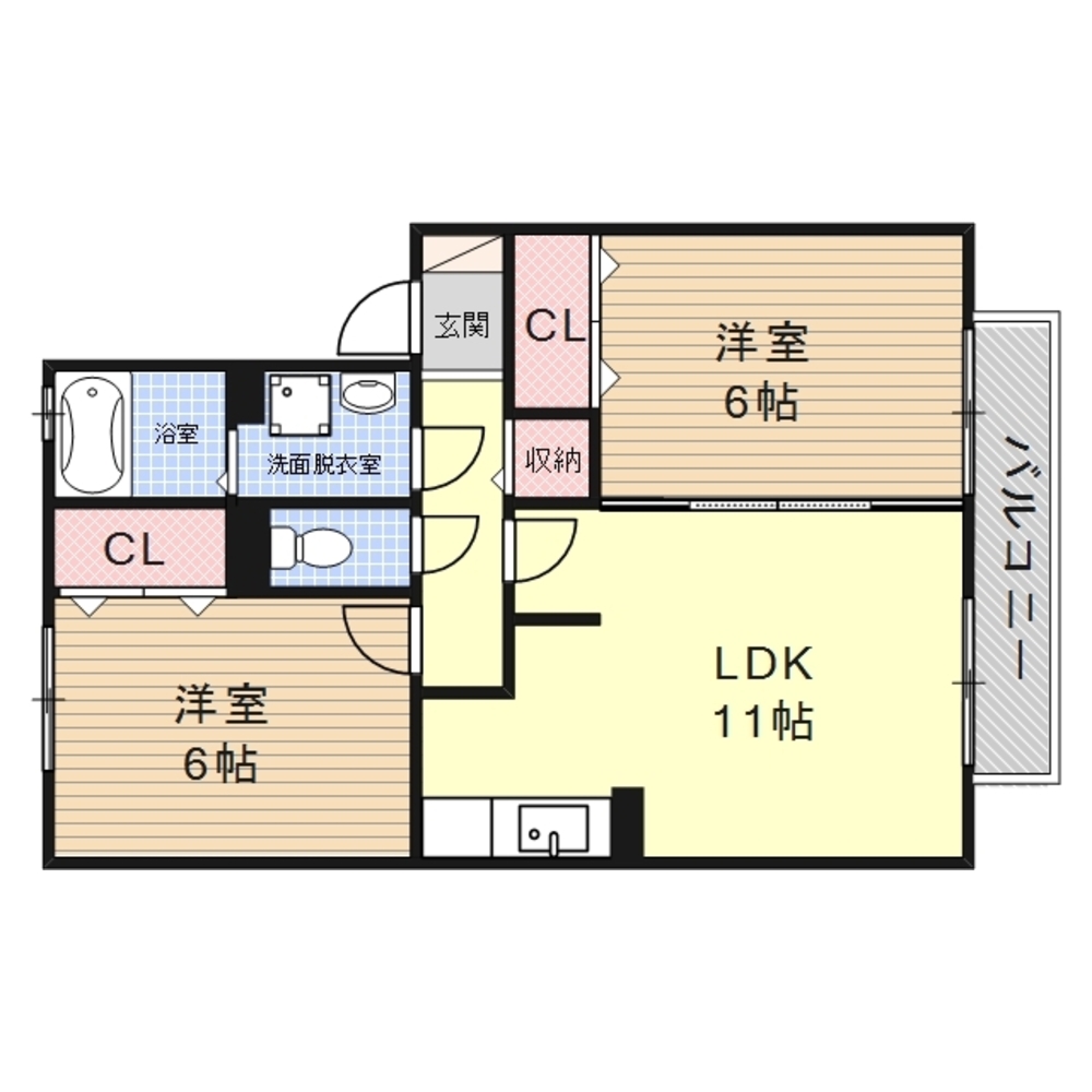 サンピュア鳴子台 愛知県名古屋市緑区万場山1丁目 (6.8万円／2LDK／53.51㎡)｜賃貸物件(賃貸マンション・アパート・一戸建て)の住宅情報・お部屋探しならYahoo!不動産