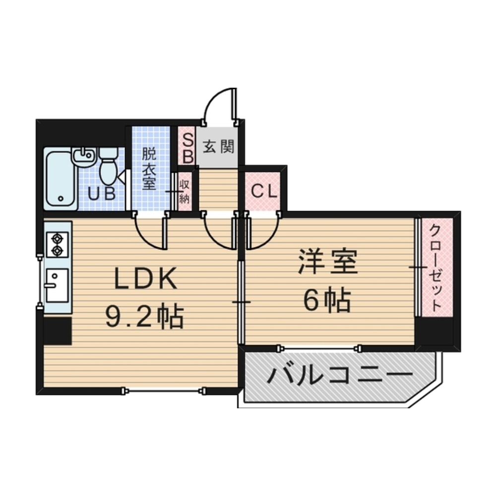 ド・ムール蛍ヶ池 大阪府豊中市螢池東町1丁目 (4.5万円／1LDK (洋室6 LDK9.2)／35.49㎡)｜賃貸物件(賃貸マンション・アパート・一戸建て)の住宅情報・お部屋探しなら ...