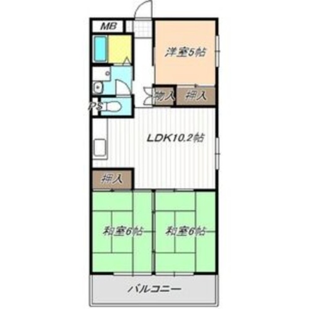 高杉雅ハイツ 愛知県名古屋市中川区高杉町 (5.3万円／3LDK／59.4㎡)｜賃貸物件(賃貸マンション・アパート・一戸建て)の住宅情報・お部屋探しならYahoo!不動産