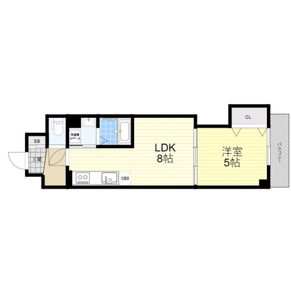 東海道本線（JR西日本） 西大路駅 地上6階建て 築2年 京都府京都市南区吉祥院向田東町 (8.2万円／1LDK／33.22㎡)｜賃貸物件(賃貸マンション・アパート・一戸建て)の住宅情報・お ...