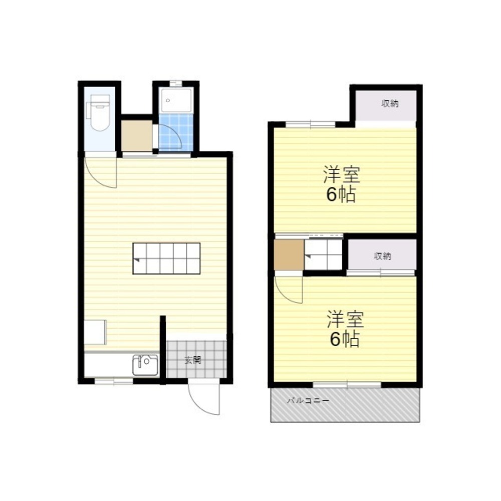鳥飼西貸家 大阪府摂津市鳥飼西4丁目 (5万円／2LDK／41.98㎡)｜賃貸物件(賃貸マンション・アパート・一戸建て)の住宅情報・お部屋探しならYahoo!不動産