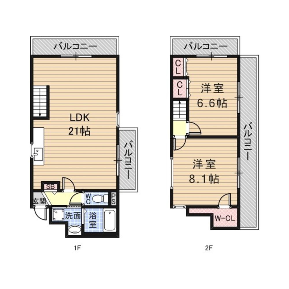 サンアイリオ 大阪府茨木市寺田町 (11.5万円／2LDK (洋室6.6 洋室8.1 LDK21)／81.8㎡)｜賃貸物件(賃貸マンション・アパート・一戸建て)の住宅情報・お部屋探しなら ...