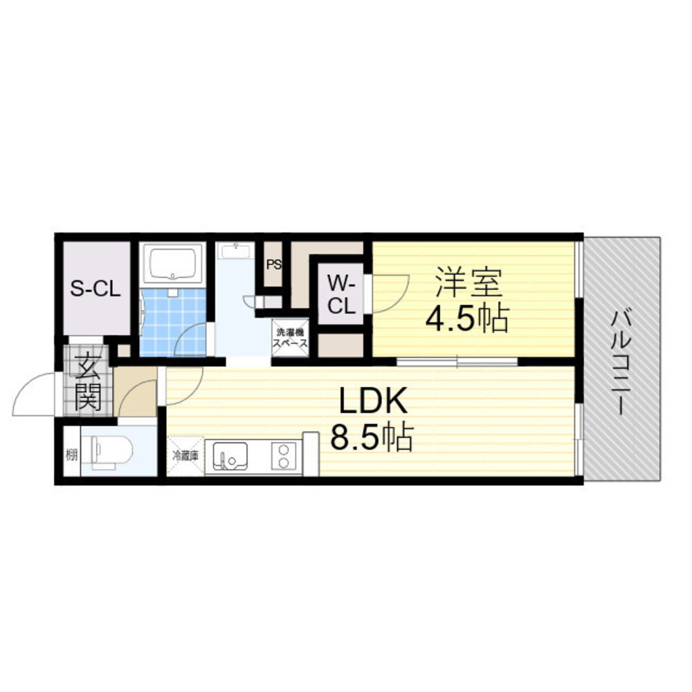 PHOERME TENNOJI East 大阪府大阪市東住吉区杭全7丁目 (10.3万円／1LDK (洋室4.5 LDK8.5)／35.14㎡)｜賃貸物件(賃貸マンション・アパート・一戸建て ...