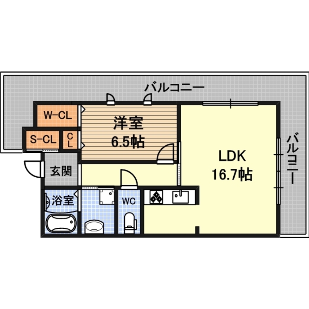 ユニティ北川口 大阪府大阪市淀川区西中島1丁目 (14.5万円／1LDK (洋室6.5 LDK16.7)／60.5㎡)｜賃貸物件(賃貸マンション・アパート・一戸建て)の住宅情報・お部屋探しなら ...