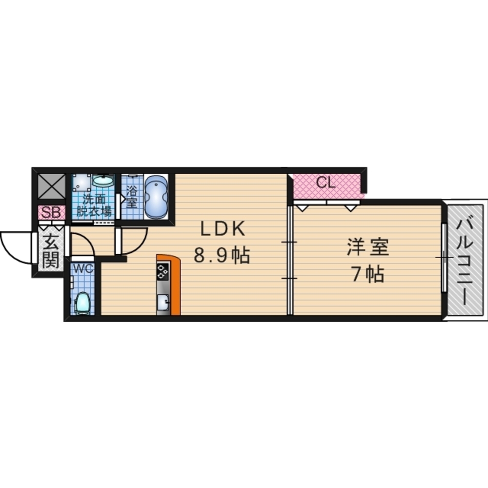 ラグゼ中書島(Luxe中書島) 京都府京都市伏見区東柳町 (8.5万円／1LDK (洋室7 LDK8.9)／36.75㎡)｜賃貸物件(賃貸マンション・アパート・一戸建て)の住宅情報・お部屋探し ...