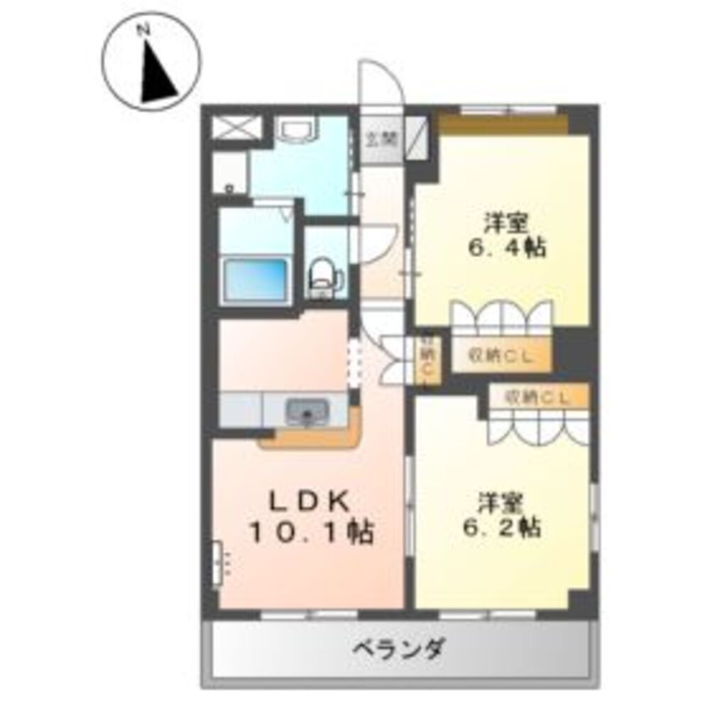 セジュール・ジェルミナス 山口県宇部市厚南北2丁目 (5.9万円／2LDK (洋室6 洋室6.2 LDK10)／51.66㎡)｜賃貸物件(賃貸マンション・アパート・一戸建て)の住宅情報・お ...