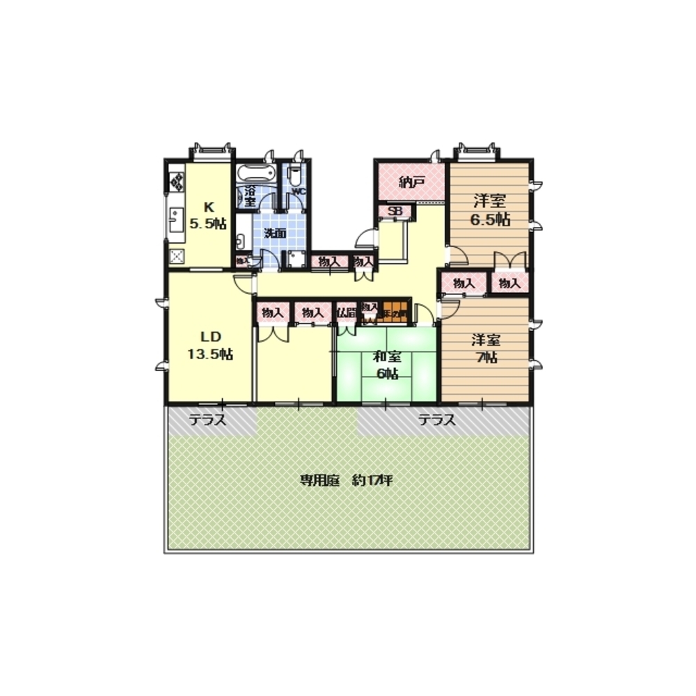 メゾン吉谷 兵庫県尼崎市立花町4丁目 (15万円／3LDK (和室6 洋室6.5 洋室7 LDK19)／100.73㎡)｜賃貸物件(賃貸マンション・アパート・一戸建て)の住宅情報・お部屋探し ...