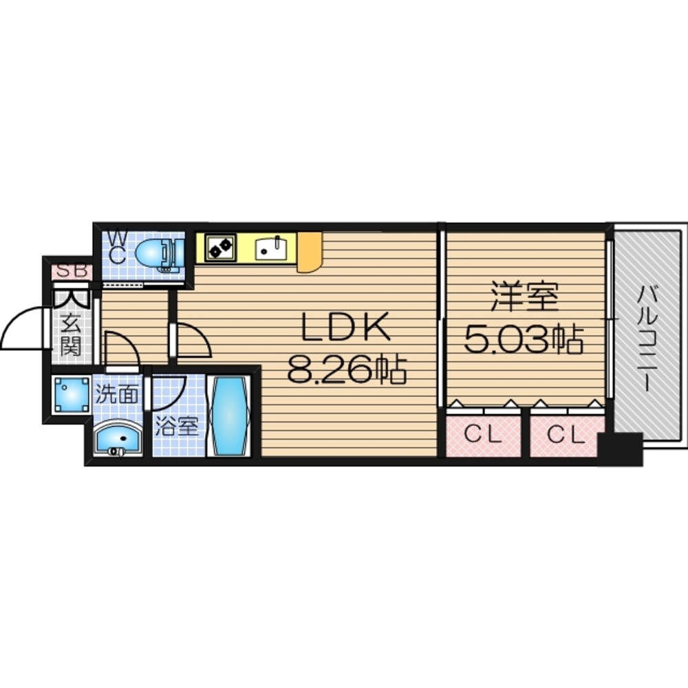 choei65 プレジオ中津 大阪府大阪市北区大淀北1丁目 (9万円／1LDK (洋室5 LDK8.2)／37.67㎡)｜賃貸物件(賃貸マンション・アパート・一戸建て)の住宅情報・お部屋探し ...