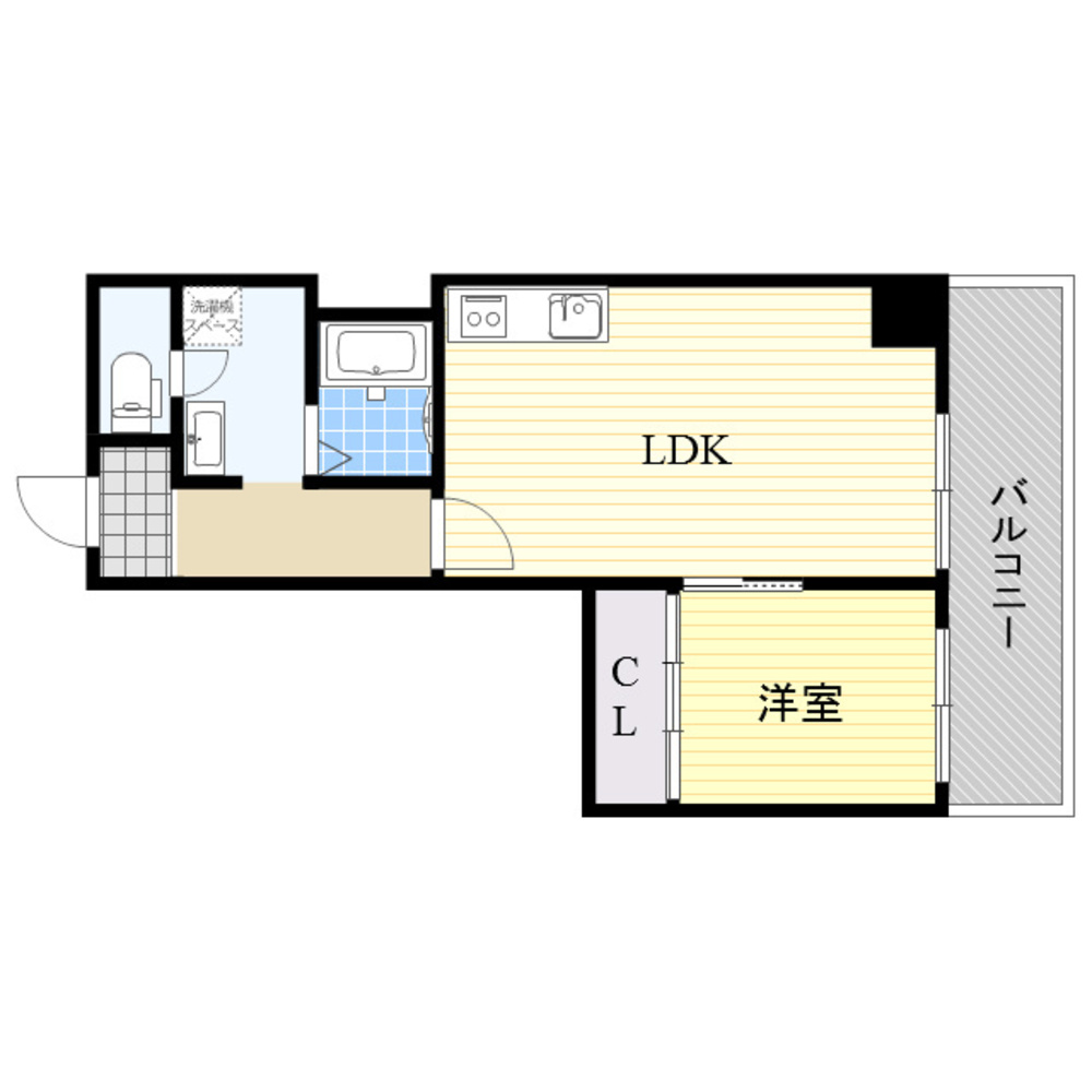 トウセン本町橋ビル 大阪府大阪市中央区本町橋 (8.3万円／1LDK／45.15㎡)｜賃貸物件(賃貸マンション・アパート・一戸建て)の住宅情報・お部屋探しならYahoo!不動産