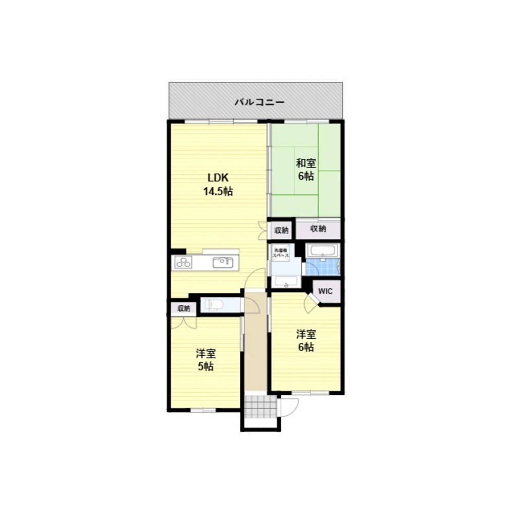 ブランズ大和八木 奈良県橿原市内膳町5丁目 (15万円／3LDK (和室6 洋室5 洋室6 LDK14.5)／64.37㎡)｜賃貸物件(賃貸マンション・アパート・一戸建て)の住宅情報・お ...