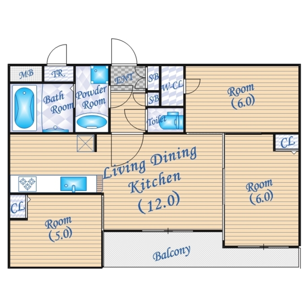 エステムプラザ梅田 大阪府大阪市北区曾根崎1丁目 (17万円／3LDK (洋室5 洋室6 洋室6 LDK12)／61.24㎡)｜賃貸物件(賃貸マンション・アパート・一戸建て)の住宅情報・お ...