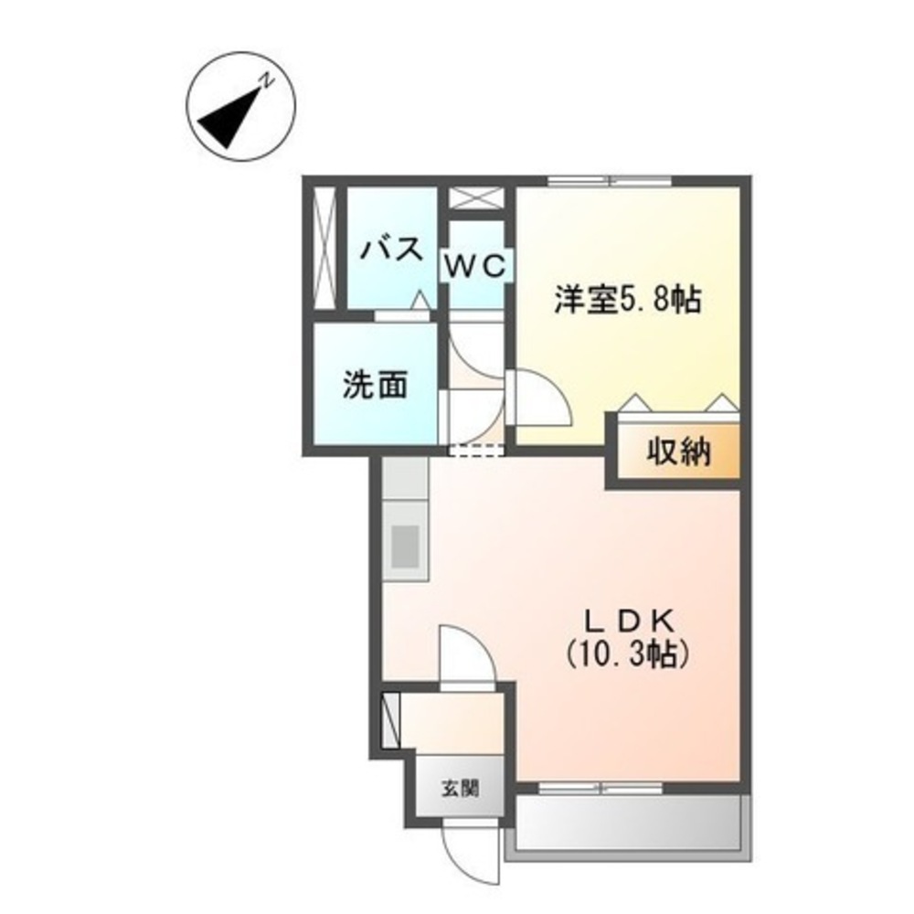 レジェンド 愛知県名古屋市緑区鳴海町字有松裏 (6.3万円／1LDK／41.32㎡)｜賃貸物件(賃貸マンション・アパート・一戸建て)の住宅情報・お部屋探しならYahoo!不動産