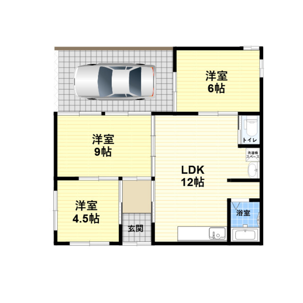 東難波町4丁目平屋 兵庫県尼崎市東難波町4丁目 (8.2万円／3LDK (洋室4.5 洋室6 洋室9 LDK12)／61.98㎡)｜賃貸物件(賃貸マンション・アパート・一戸建て)の住宅情報・お ...