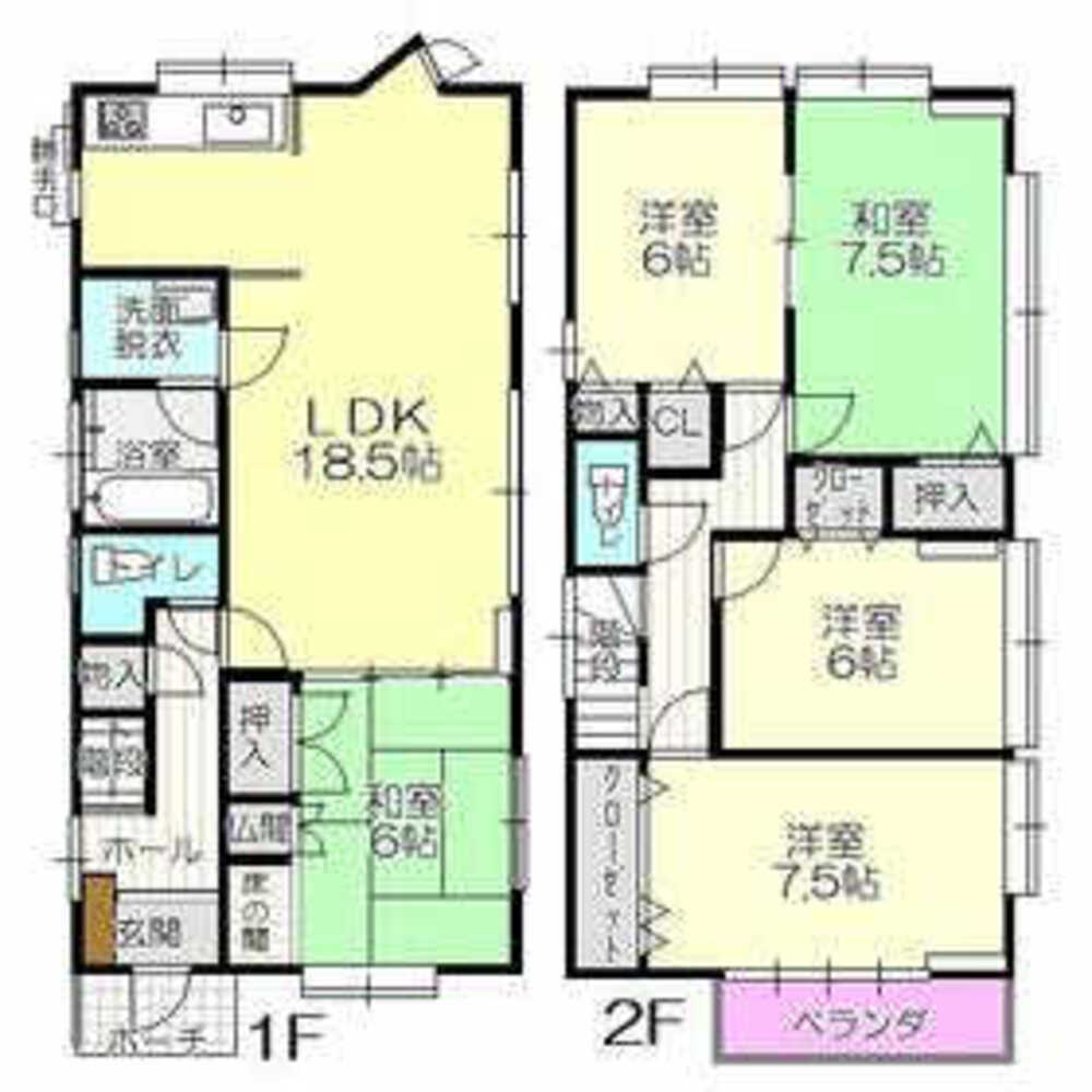 広島県広島市南区丹那町 広島県広島市南区丹那町 (11万円／5LDK (和 7.5・6 洋 7.5・6・6 LDK 18.5)／119.24㎡)｜賃貸物件(賃貸マンション・アパート・一戸建て ...