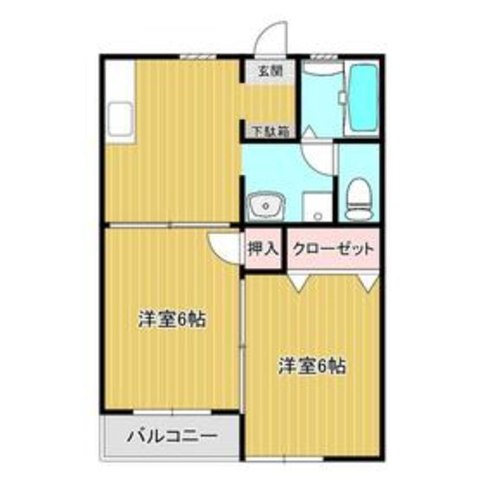 プルーム群窪 熊本県合志市須屋 (4.5万円／2DK (洋 6・6)／37.26㎡)｜賃貸物件(賃貸マンション・アパート・一戸建て)の住宅情報・お部屋探しならYahoo!不動産