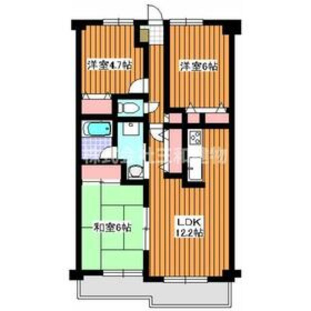 ステラ赤塚 東京都練馬区田柄2丁目 (14万円／3LDK (LDK12．2、和6、洋4．7、洋6)／67.1㎡)｜賃貸物件(賃貸マンション・アパート・一戸建て)の住宅情報・お部屋探しなら ...