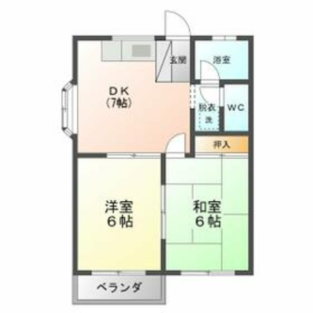 リバーサイド・カナメII 千葉県市川市大和田5丁目 (6万円／2DK (和 6 洋 6)／40.05㎡)｜賃貸物件(賃貸マンション・アパート・一戸建て)の住宅情報・お部屋探しならYahoo!不動産