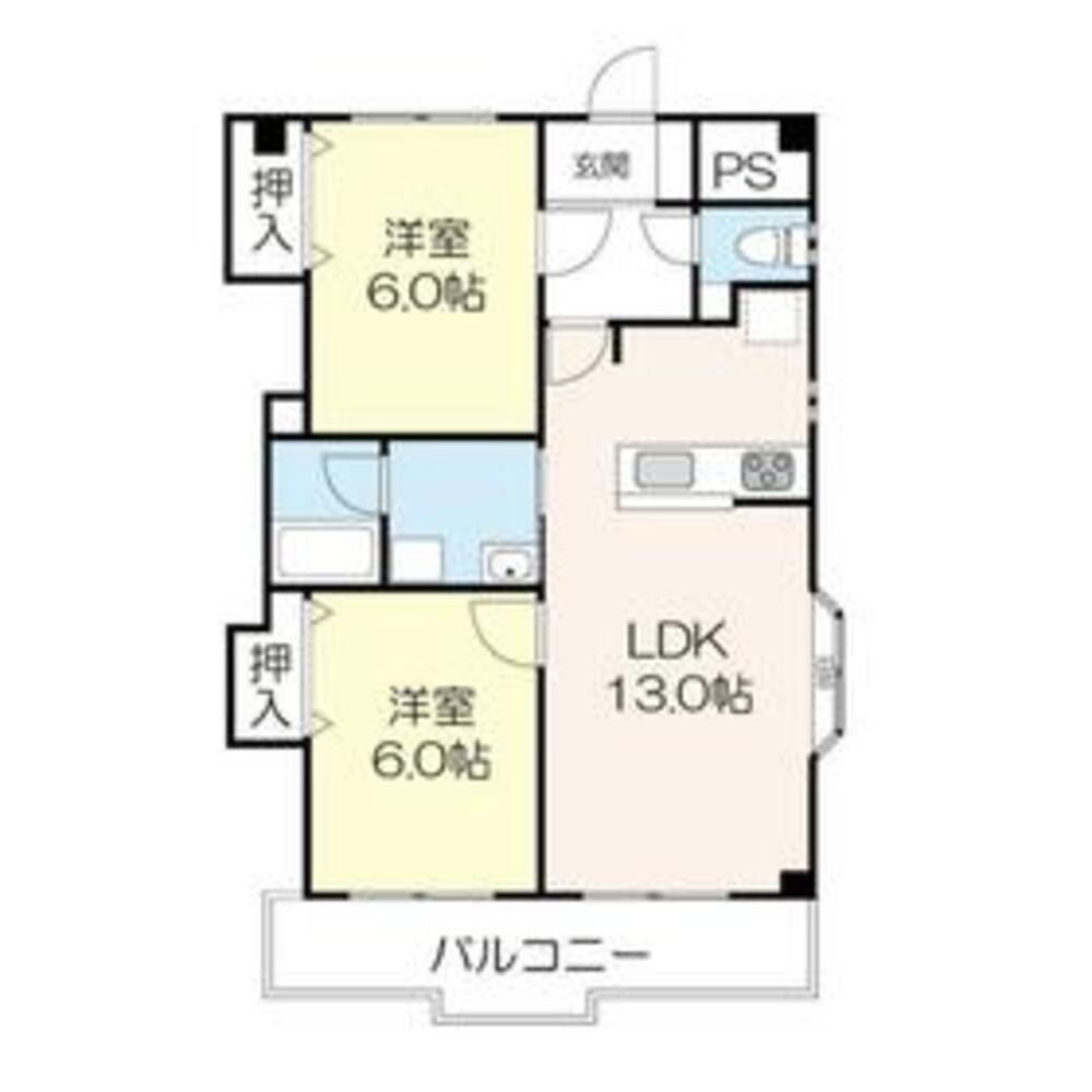 ラフィーヌ・ファインビュー 千葉県松戸市上本郷 (9.4万円／2LDK／57.96㎡)｜賃貸物件(賃貸マンション・アパート・一戸建て)の住宅情報・お部屋探しならYahoo!不動産