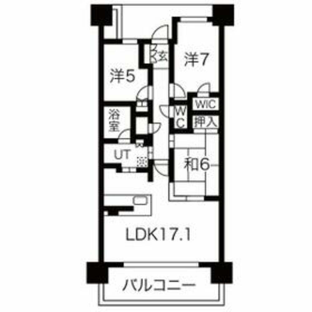 プラウド金山センターマークス 愛知県名古屋市中区正木3丁目 (16.8万円／3LDK (他17．1、他7、他5、和6)／77.81㎡)｜賃貸物件(賃貸マンション・アパート・一戸建て)の住宅情報 ...