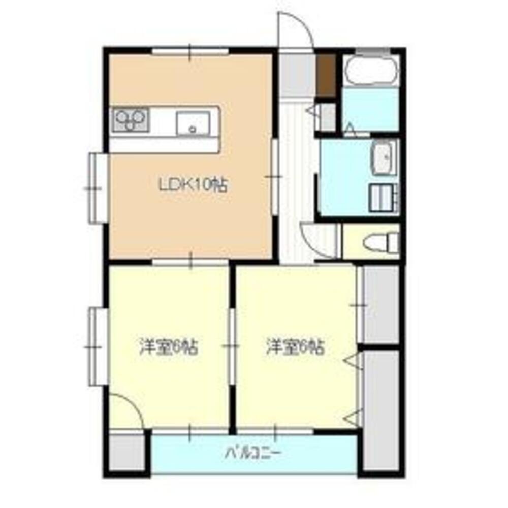 ハイツマルノウチII 大分県日田市丸の内町 (5.3万円／2LDK (洋 6・6 LDK 10)／57.96㎡)｜賃貸物件(賃貸マンション・アパート・一戸建て)の住宅情報・お部屋探しなら ...