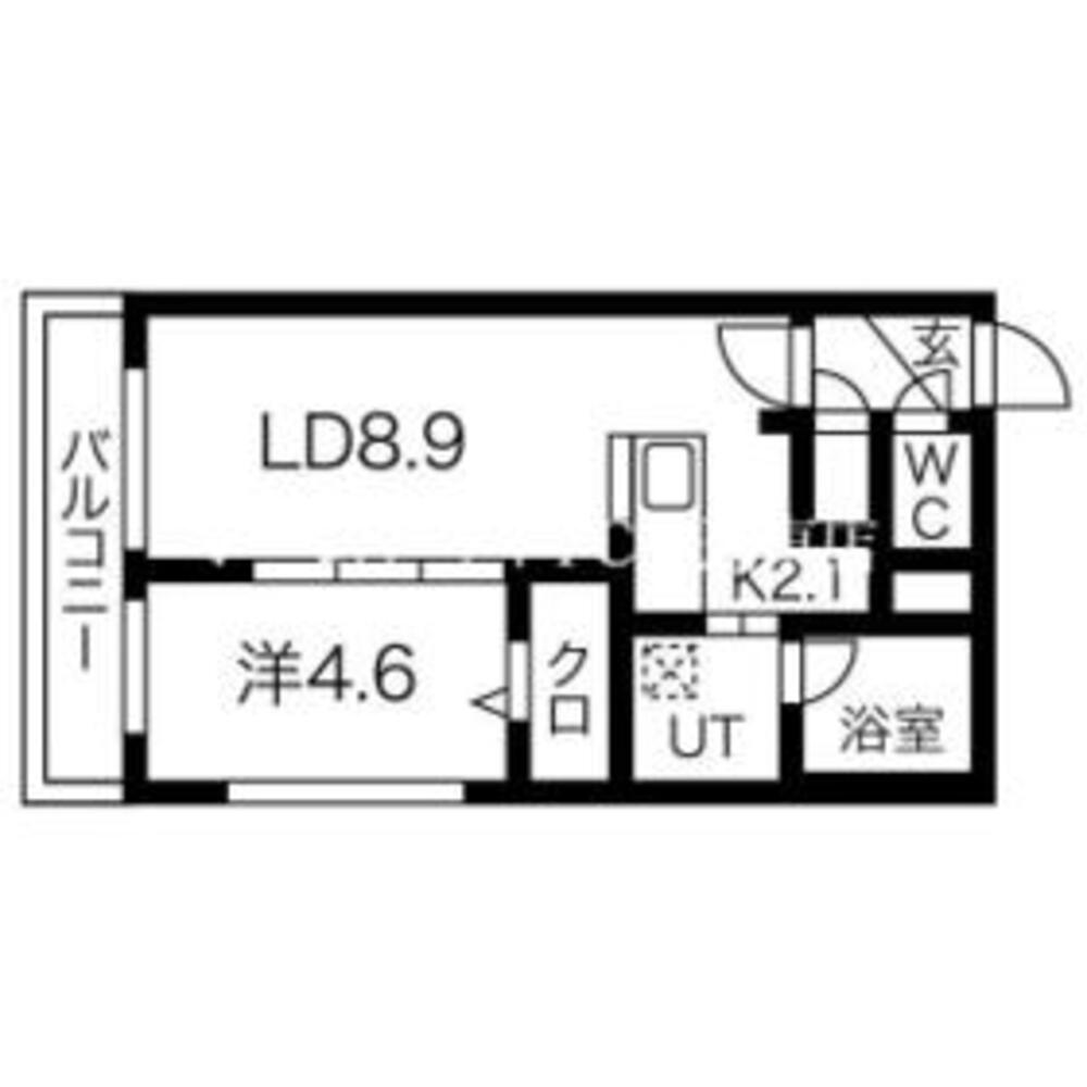 ディオクラシスN19 北海道札幌市東区北十九条東1丁目 (5.5万円／1LDK (LDK12．3・洋室5)／37.9㎡)｜賃貸物件(賃貸マンション・アパート・一戸建て)の住宅情報・お部屋探し ...