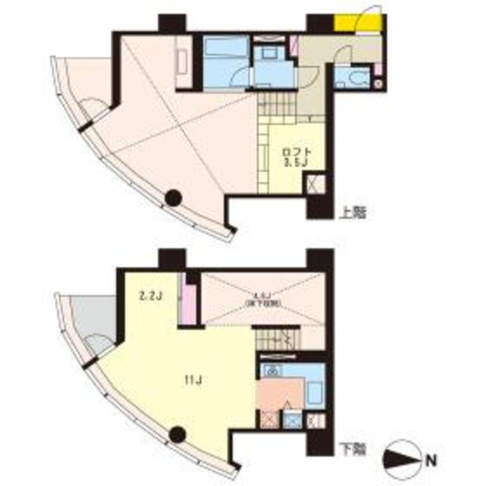 FLAMP 東京都新宿区上落合3丁目 (16.7万円／1SLDK (LDK 13.2 S 3.5)／45.07㎡)｜賃貸物件(賃貸マンション・アパート・一戸建て)の住宅情報・お部屋探しなら ...