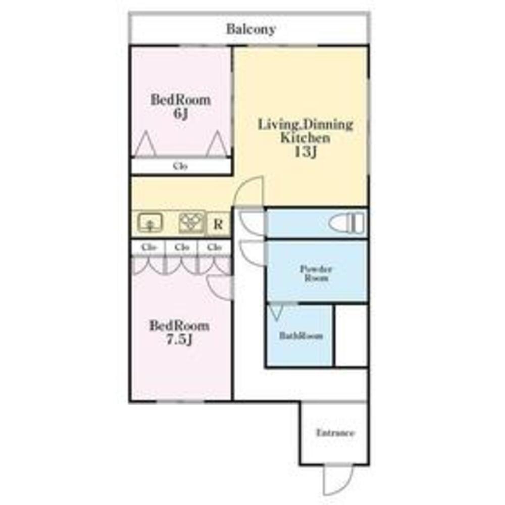 マンションフロイント麻布 東京都港区西麻布4丁目 (30万円／2LDK／75.19㎡)｜賃貸物件(賃貸マンション・アパート・一戸建て)の住宅情報・お部屋探しならYahoo!不動産