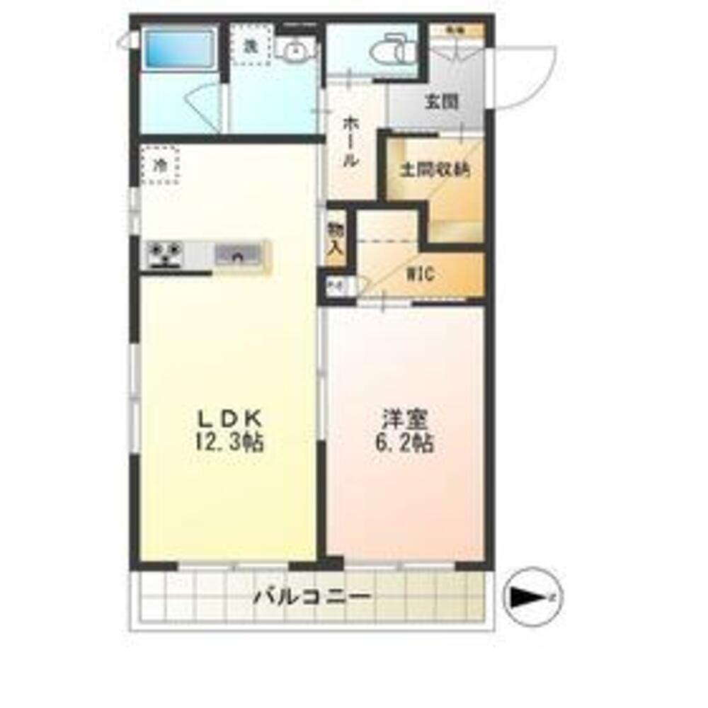 チッタカーザビアンカIII 東京都世田谷区中町2丁目 (16.3万円／1LDK (洋 6.2 LDK 12.3)／47.45㎡)｜賃貸物件(賃貸マンション・アパート・一戸建て)の住宅情報・お ...