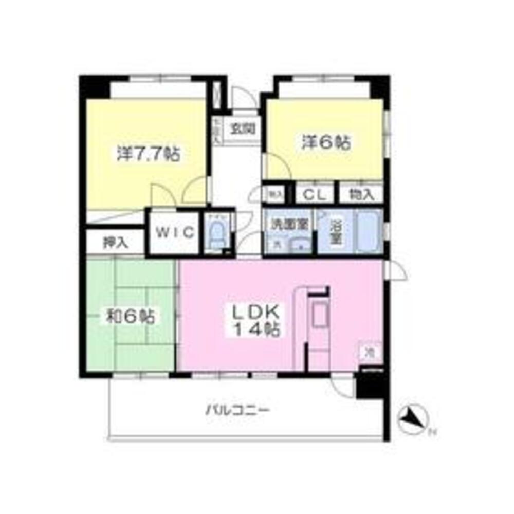 コモドベルデ 静岡県静岡市駿河区稲川1丁目 (12.3万円／3LDK／75.54㎡)｜賃貸物件(賃貸マンション・アパート・一戸建て)の住宅情報・お部屋探しならYahoo!不動産