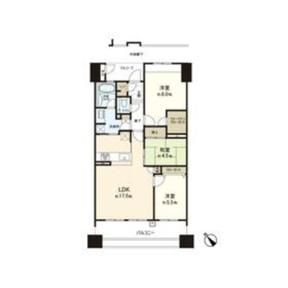 イニシア愛宕浜 福岡県福岡市西区愛宕浜4丁目 (16.8万円／3LDK／79.61㎡)｜賃貸物件(賃貸マンション・アパート・一戸建て)の住宅情報・お部屋探しならYahoo!不動産